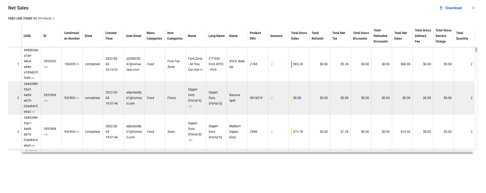 DataNow Navigation | Helpful Tips – VenueNext